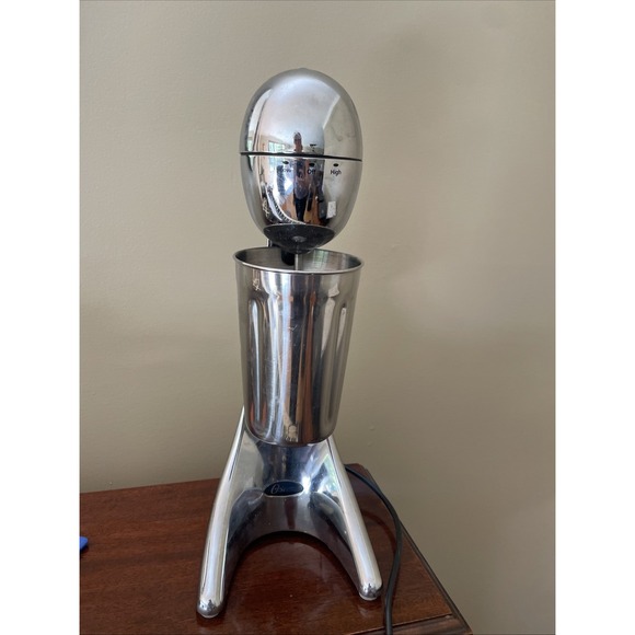 Oster | Kitchen | Sunbeam Oster 6627 Chrome Metal Milkshake Malt Mixer ...